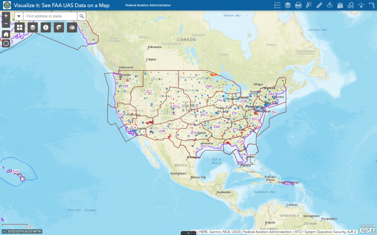 UAS Facilities Map - How to Use It (Step-by-Step Guide) - Droneblog