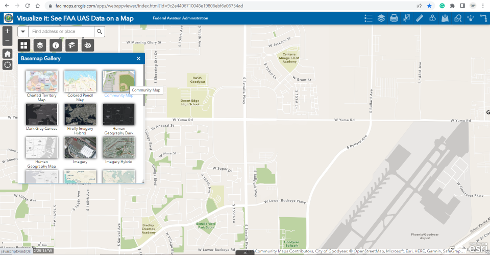 UAS Facilities Map - How to Use It (Step-by-Step Guide) - Droneblog