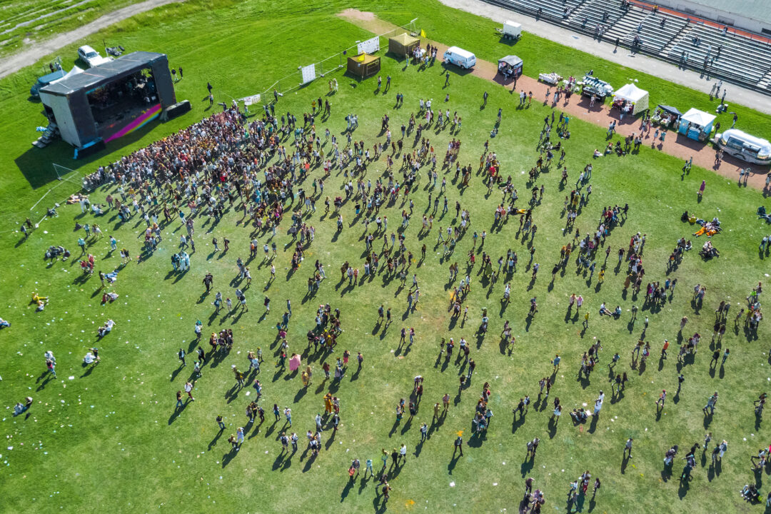 Can You Fly A Drone Over People? (Hobby and Commercial) - Droneblog