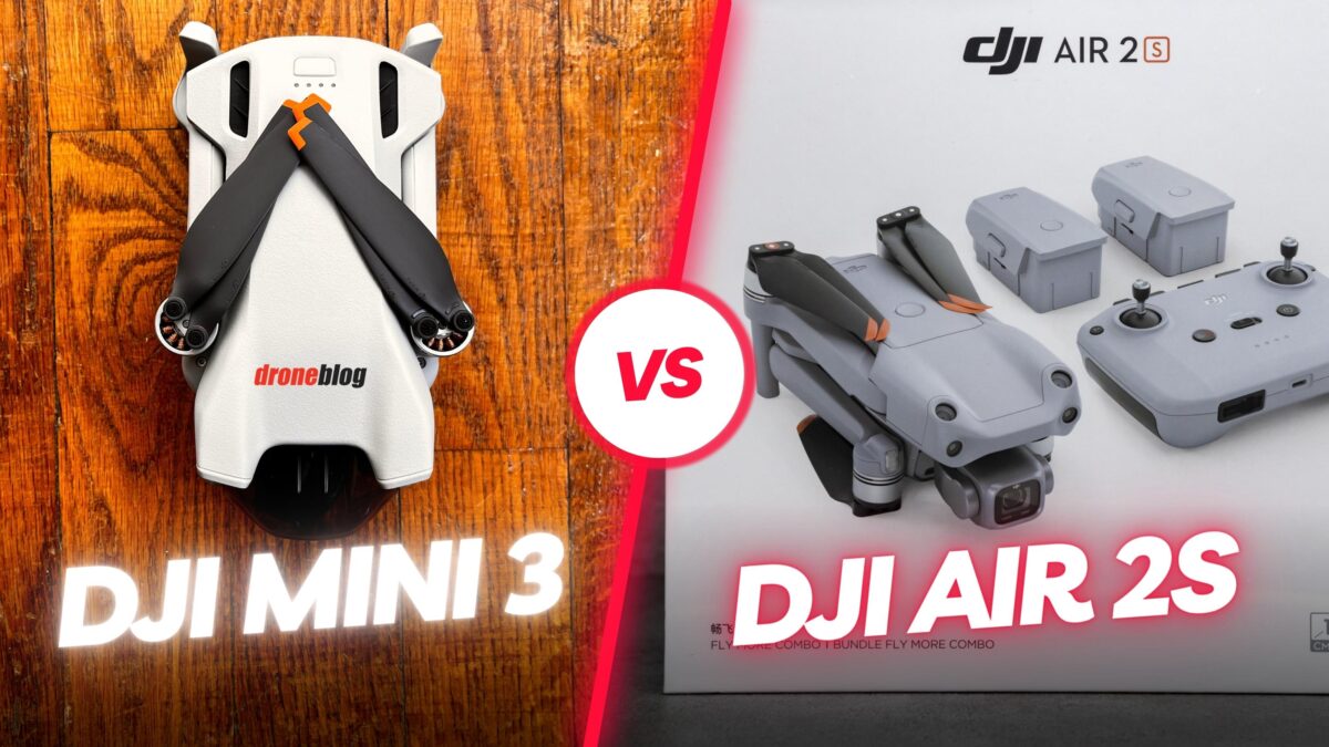 DJI Mini 3 vs. DJI Air 2S (Which One is Right for You?)