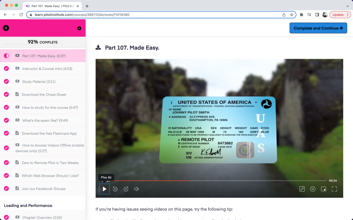 How I Passed Part 107 (And the Course That Helped Me Do It) – Droneblog