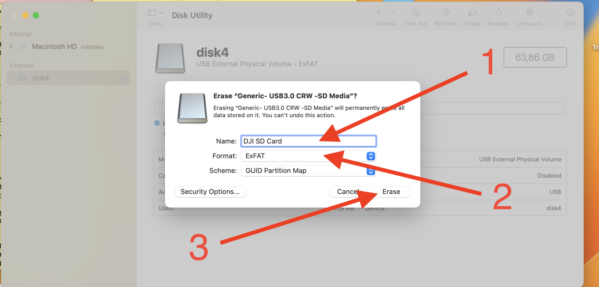 How to Format SD Cards in DJI Drones (Quick Steps with Photos) - Droneblog