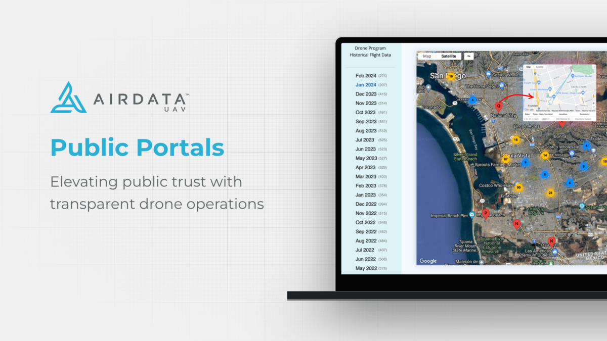 AirData UAV Expands Public-Facing Features to Advance Law Enforcement ...